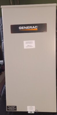 NIB Generac RXSW200A3 200 Amp 240V Generator Automatic Transfer Switch ...
