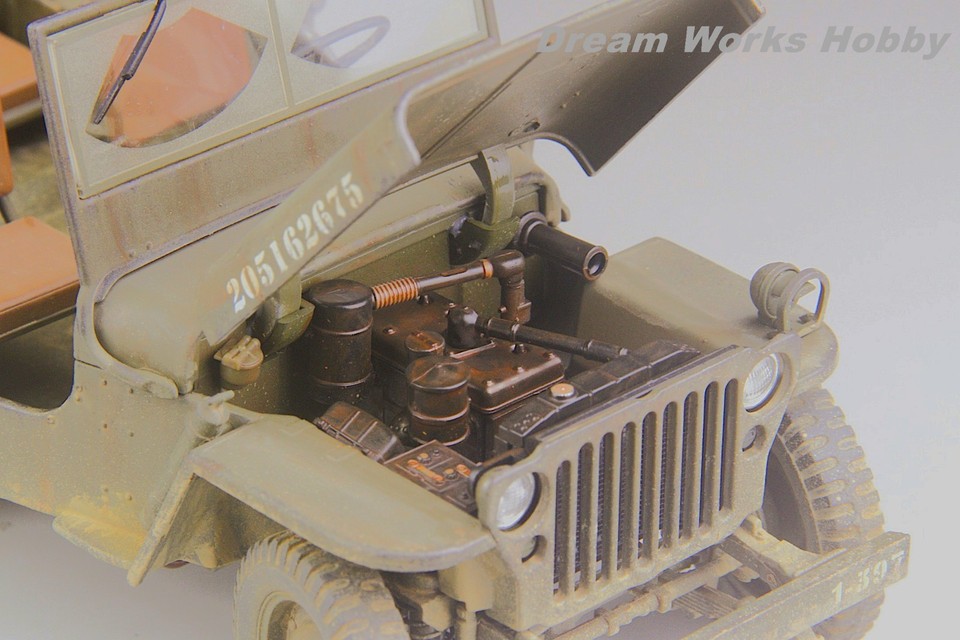 Award Winner Re-Built & Paint Diecast 1/18 Jeep Willys MB US Army | eBay