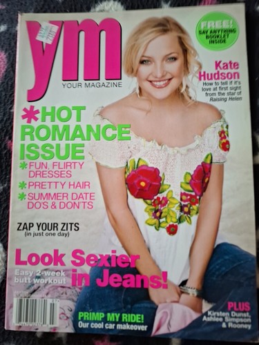 Kate Hudson,Ashlee Simpson,Mischa Barton,John Mayer,Kirsten Dunst,YM,US ...