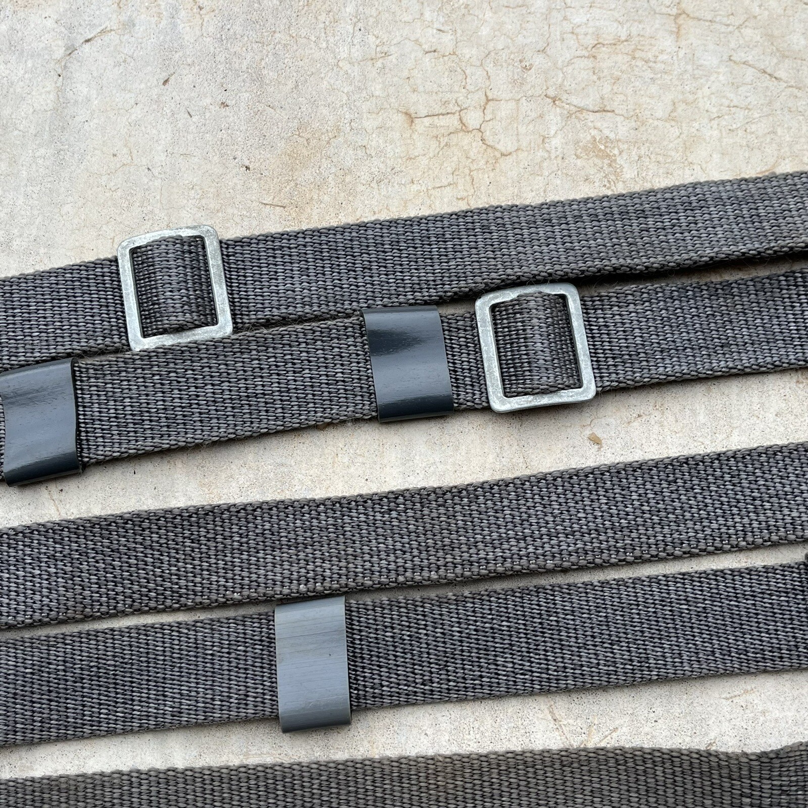 East German USSR Communist Bloc Military Gray Surplus Rifle Sling Used ...