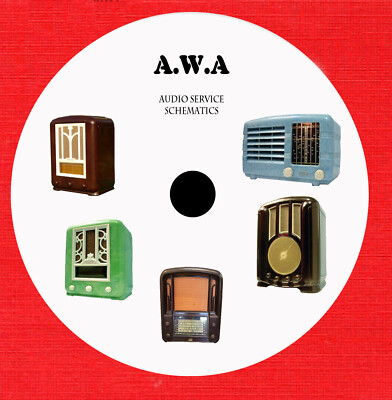 A.W.A. AWA Audio Repair Service schematics on 1 cd in pdf format | eBay