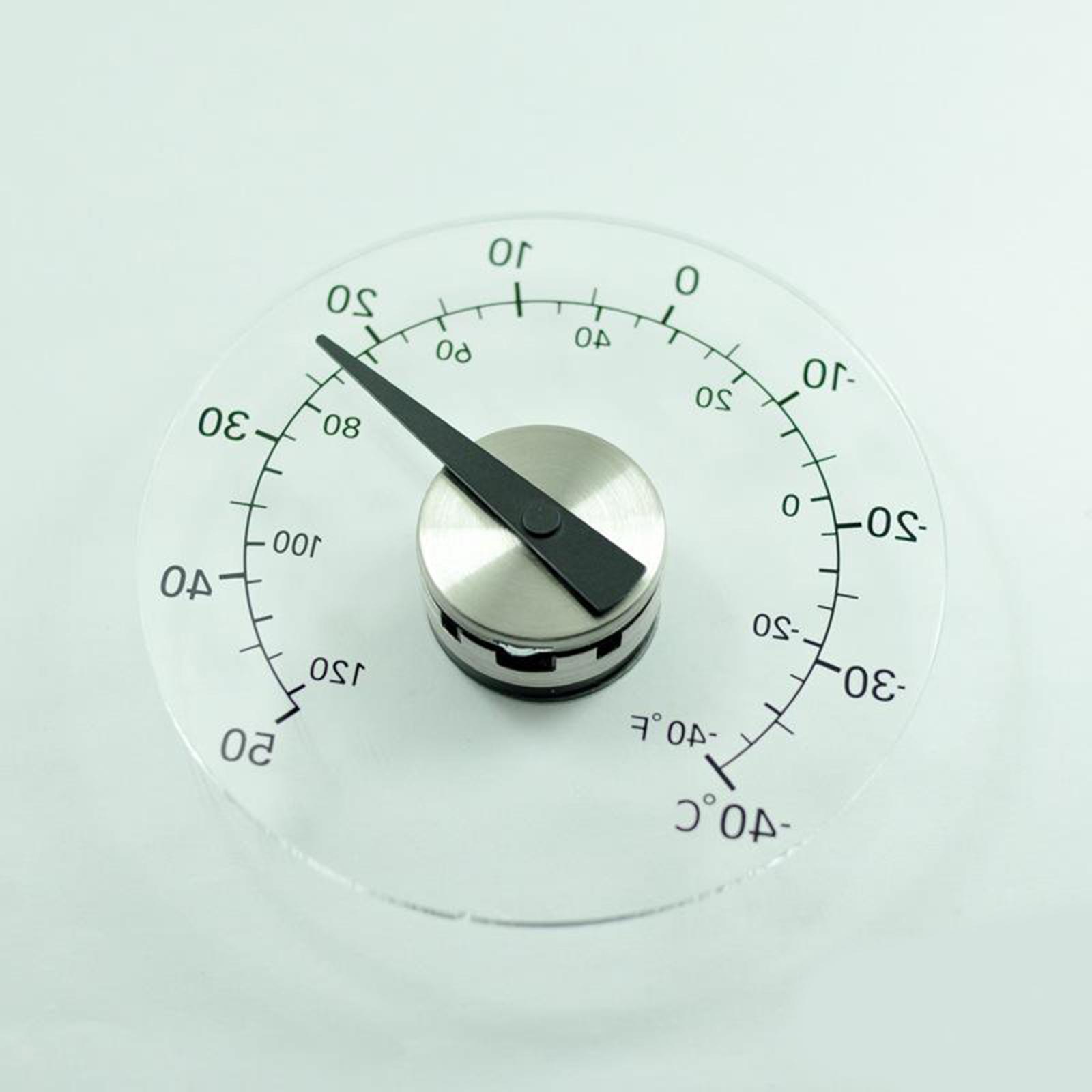 Transparent Stick Window Thermometer Paste Glass Measuring | eBay