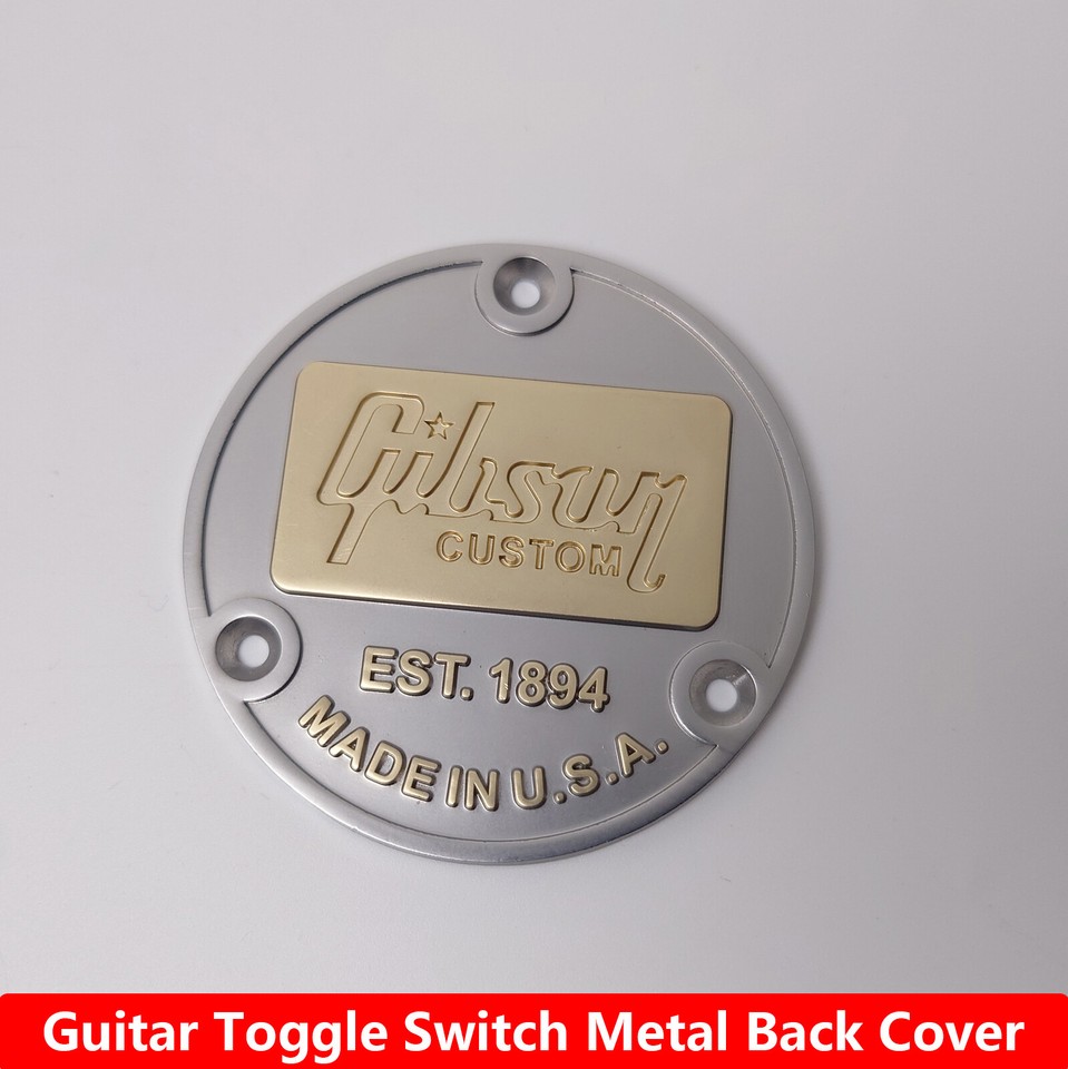 For Gibson Guitar Toggle Switch Metal Back Cover Standard 55.3 mm ...