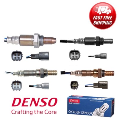 Genuine DENSO Oxygen Sensor Up & Down 4PCS Set for 2005-2007 Toyota ...
