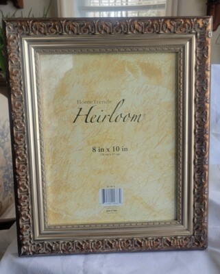 Home Trends Heirloom 8x10 Frame Bronze Ornate style | eBay