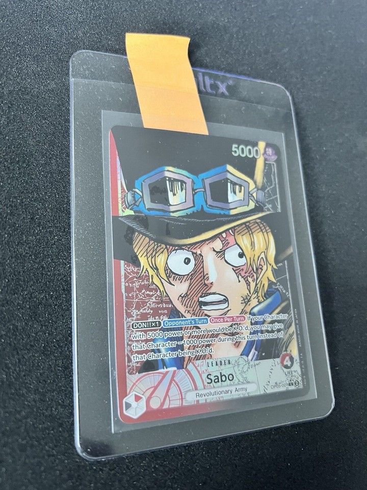 One Piece Card Game ! Sabo OP05-001 Leader/AA OP05-001 | eBay