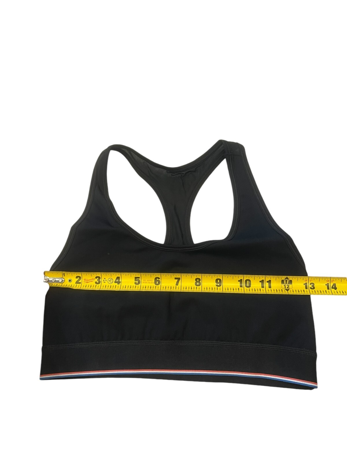 Four Laps Womens Racerback Circuit Sports Bra Black Blue White Red ...