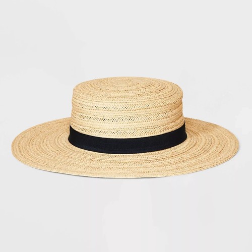Straw Boater Hat - Universal Thread™ | eBay