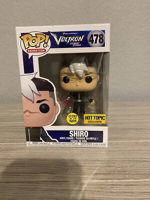 Funko Pop! Vinyl: Voltron - Shiro (w/ Normal Clothes) (Glow) - Hot ...