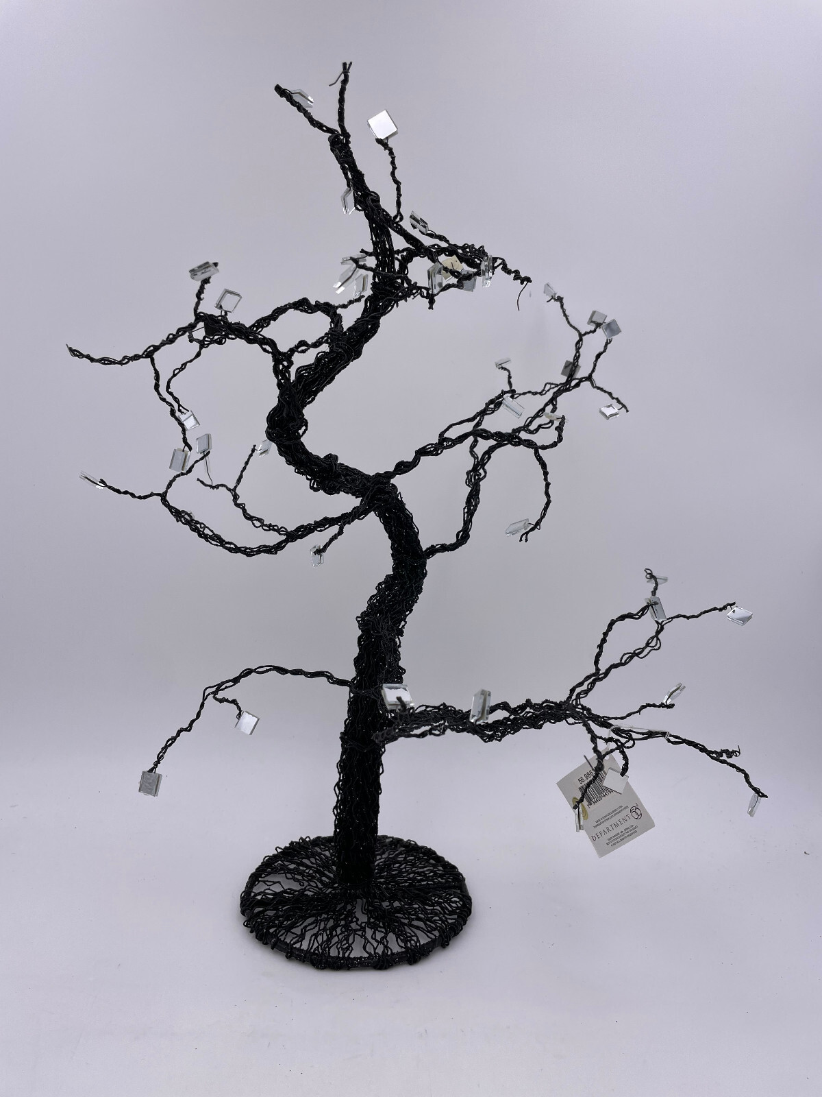 Department 56 Black Wire Mirror Tipped Tree #98636 | eBay