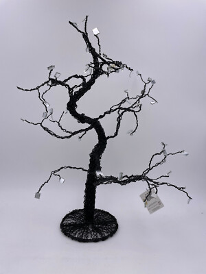 Department 56 Black Wire Mirror Tipped Tree #98636 | eBay