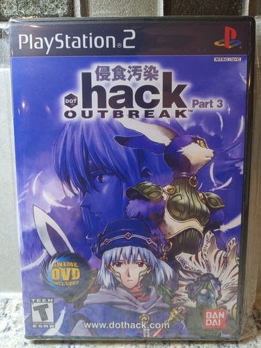 Dot hack .hack Outbreak Part 3 REPRODUCTION Replacement Case - Sony PS2 ...
