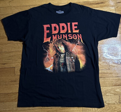 Men's Stranger Things Eddie Munson Metalhead T-Shirt | eBay