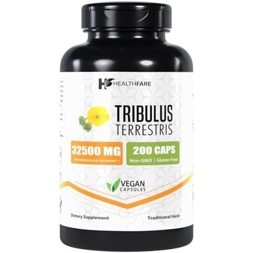 200 Caps Healthfare Tribulus Terrestris 32,500mg High Potency Herbal ...