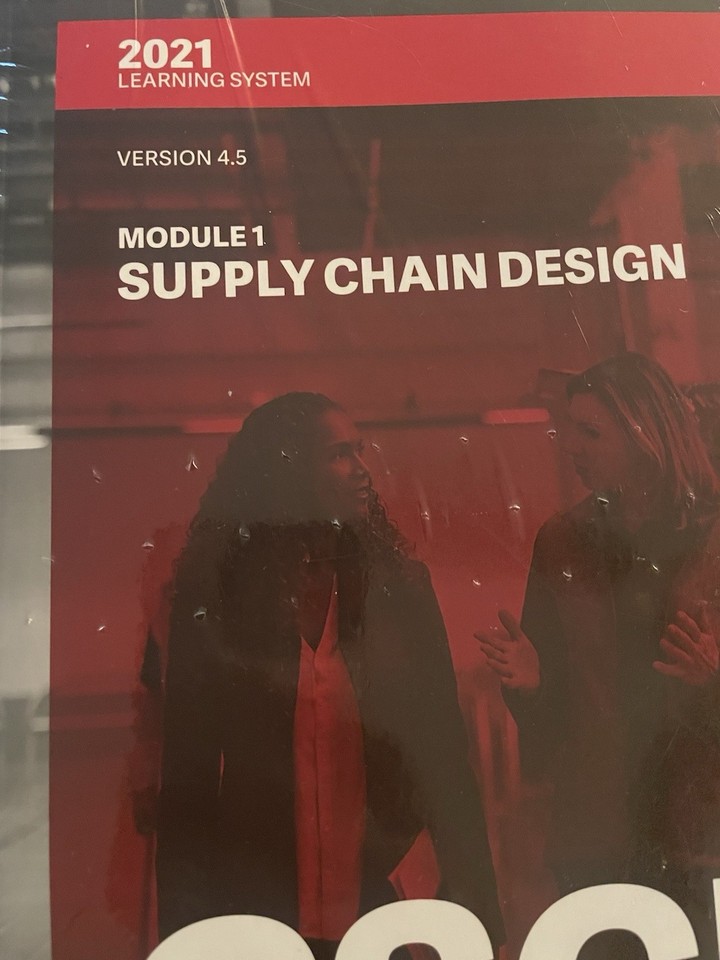 New ASCM APICS Supply Chain CSCP 2021 Course Books Module 1 2 3 Version ...