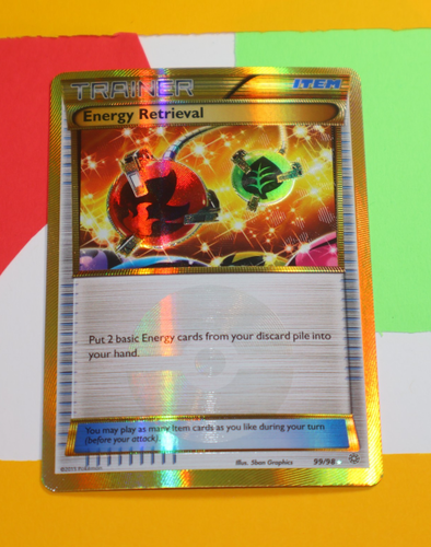 Energy Retrieval - 99/98 - Pokemon Ancient Origins XY Secret Rare | eBay