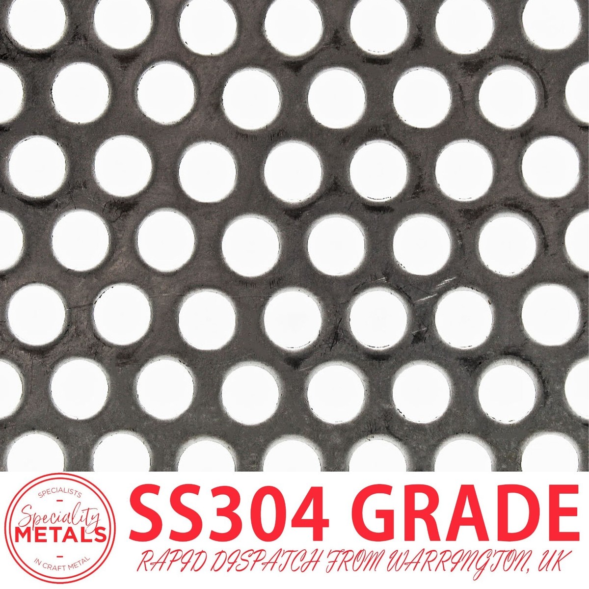 Metal Holes Pattern Round Perforated Carbon Steel 16111820