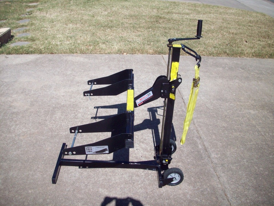 Mojack EZ-Riding Lawn Mower Lift, 300lb Lifting Capacity | eBay