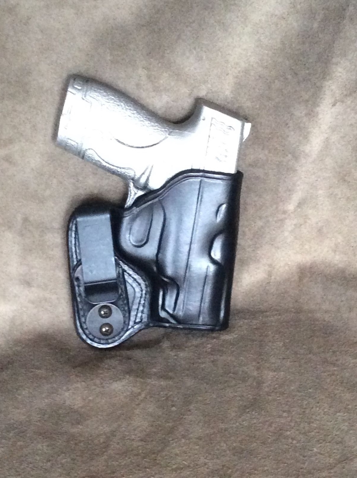 S&W M&P Shield 45 IWB Leather Holster by ETW Holsters...Hickory, NC | eBay