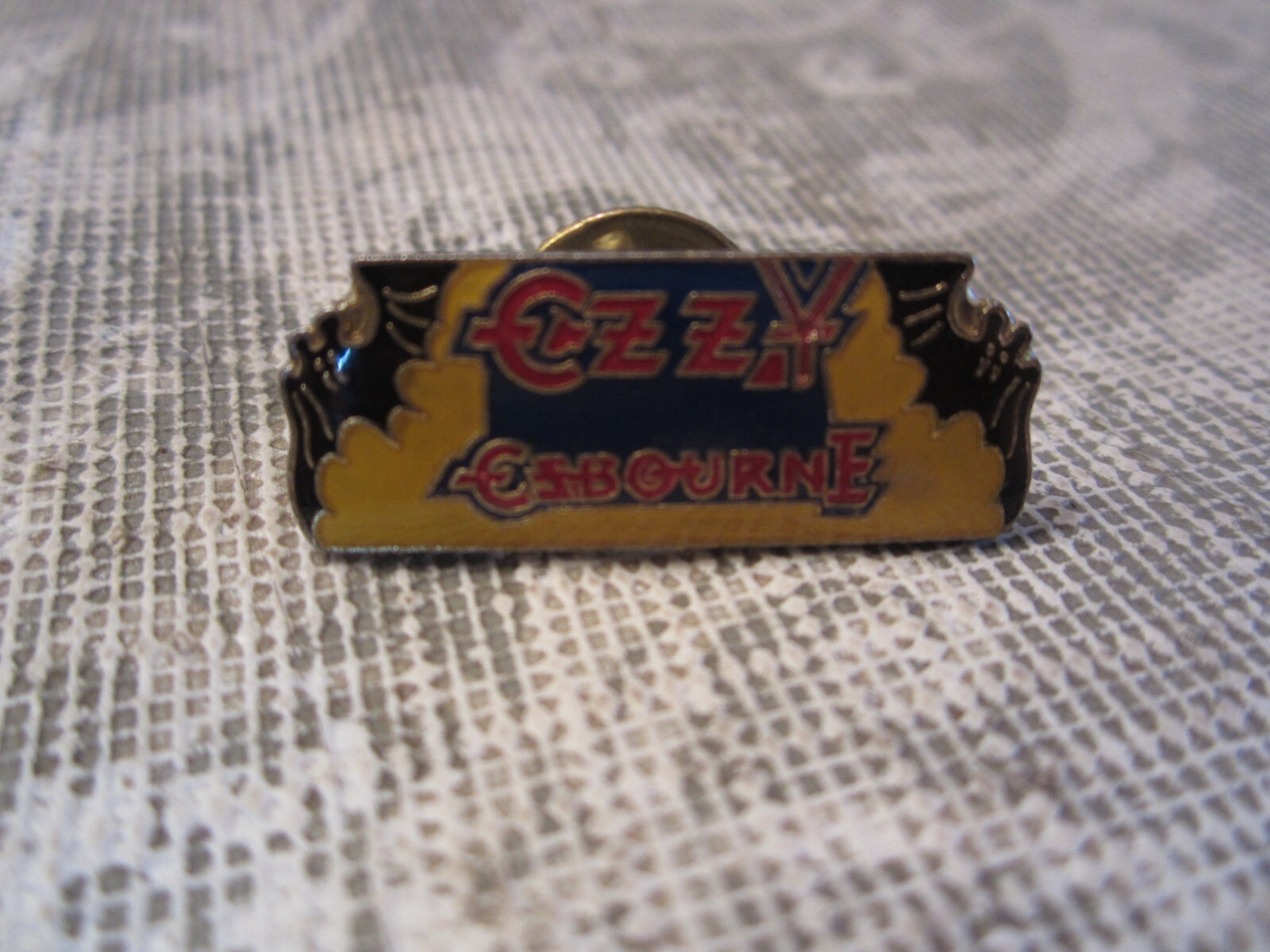 Ozzy Osbourne vintage METAL pinback badge Heavy Metal Band | eBay