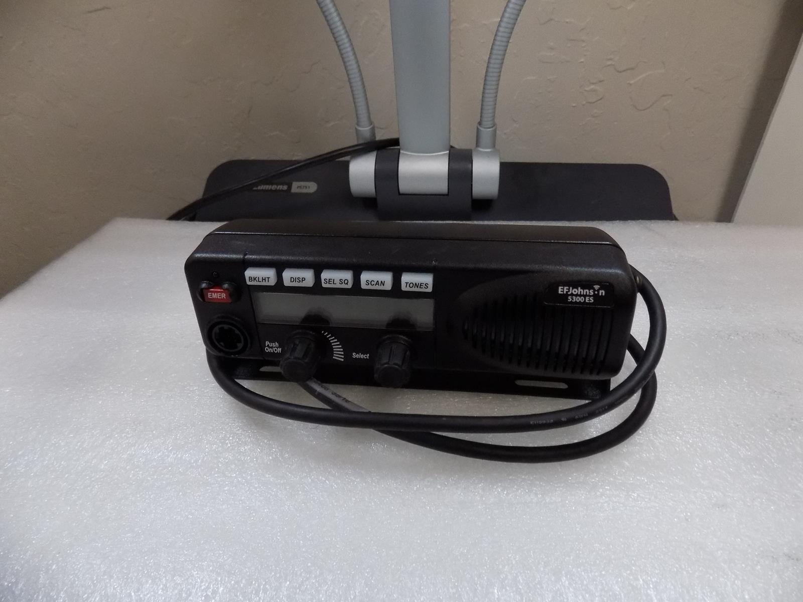 EF JOHNSON 5300 ES REMOTE CONTROL HEAD 023-5500-835 | eBay