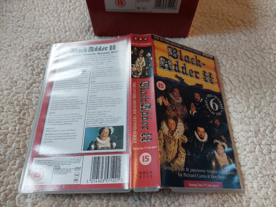 BLACKADDER: THE COMPLETE BOX SET [VHS] | eBay