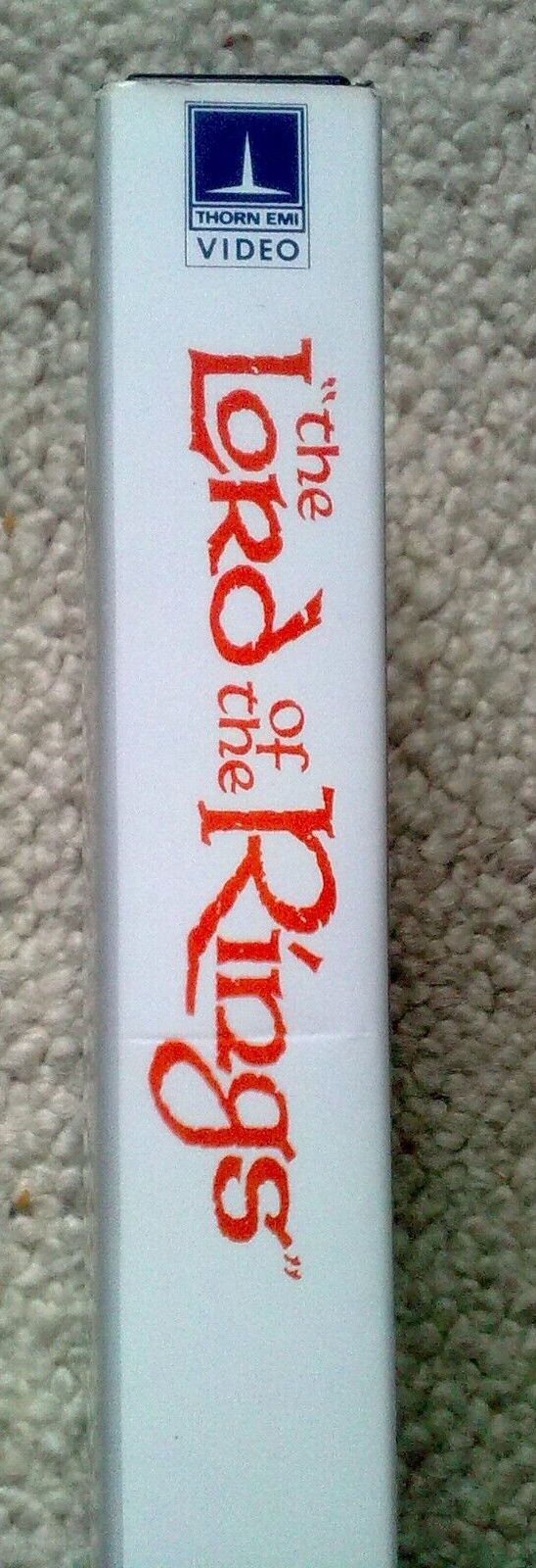 Lord of the Rings (1978) Animated Original Thorn EMI Pre Cert VHS Ex ...