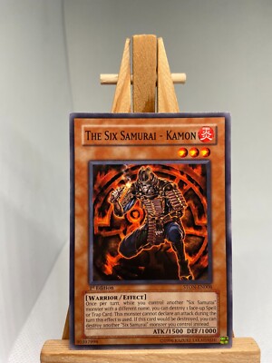 The Six Samurai - Kamon - 1st Edition STON-EN008 - LP - YuGiOh | eBay