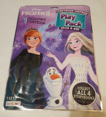 Disney Frozen 2 Play Pack Collectible Storybook Grab & Go Large NEW In ...