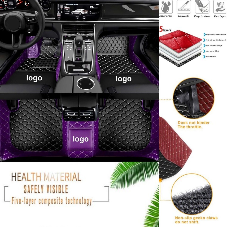 For Mercedes Benz Maybach Car Floor Mats Custom Auto Carpets Waterproof ...