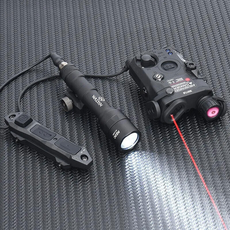 Tactical PEQ 15 IR Illuminator Red Green Blue IR Laser Aiming Sight ...