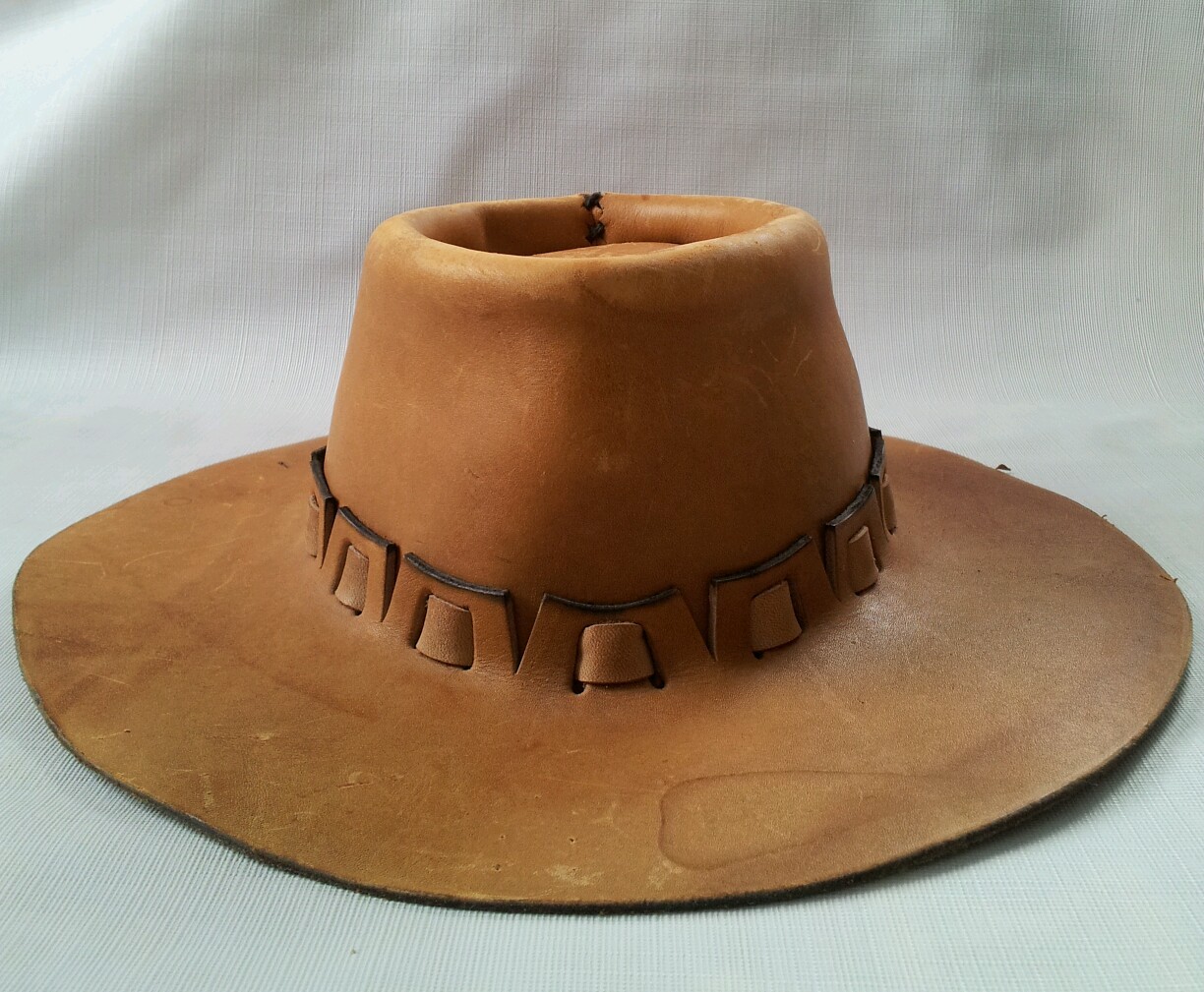 VINTAGE RARE BROTHER GAMBIT SLICK TRADING CO. LEATHER WESTERN COWBOY ...