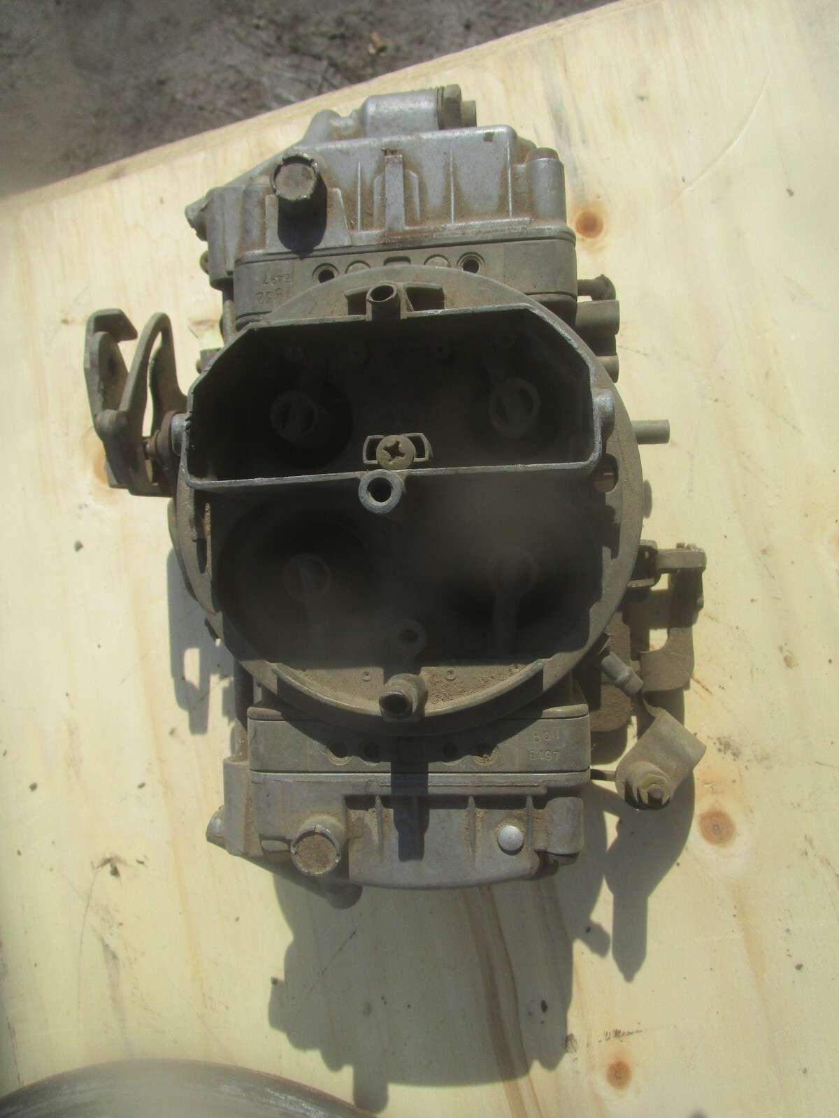 HOLLEY 6497 SPREAD BORE QJET REPLACEMENT CHEVY OLDS PONTIAC 650 CFM ...