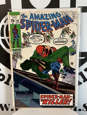 Amazing Spiderman 90 Death of Captain Stacy Marvel Key Comic-Book Fair ...