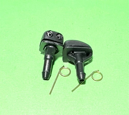 2x WindShield Washer Wiper Jet Nozzle For Mitsubishi Lancer L200 Strada ...