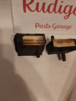 NOS 1963-64 Ford Galaxie 223 6 Cylinder PAIR Motor Mounts C3AZ-6038-C1 ...