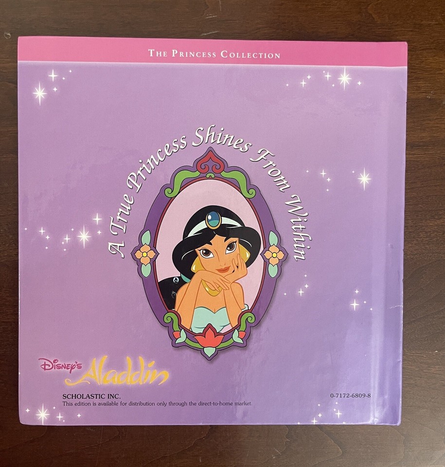 Disney Princess Jasmine Winds of Change Hardcover Book 7.75 x 7.75 ...