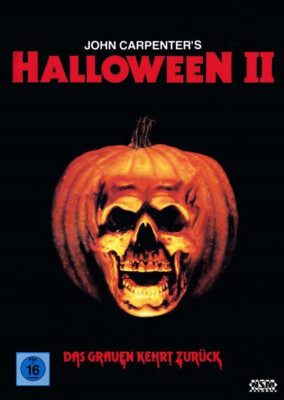 Halloween 2 Uncut Jamie Lee Curtis Donald Pleasence 1982 DVD Reversible ...