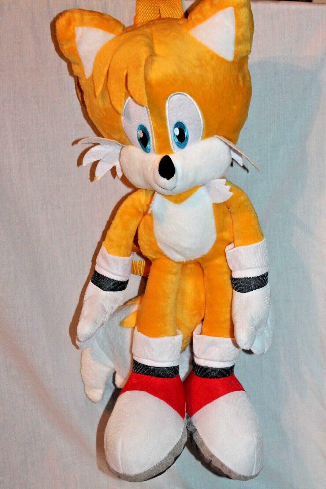 NEW WITH TAG TAILS SONIC THE HEDGEHOG 20" BACKPACK PLUSH | eBay
