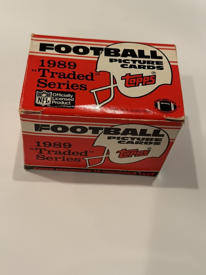 1989 Topps Football Traded Series box set | eBay