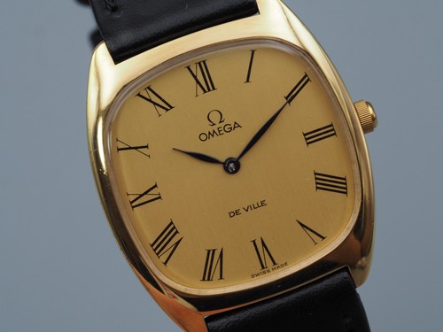 *Near Mint* OMEGA De Ville Cal.625 Hand Winding Roman Mens Vintage ...