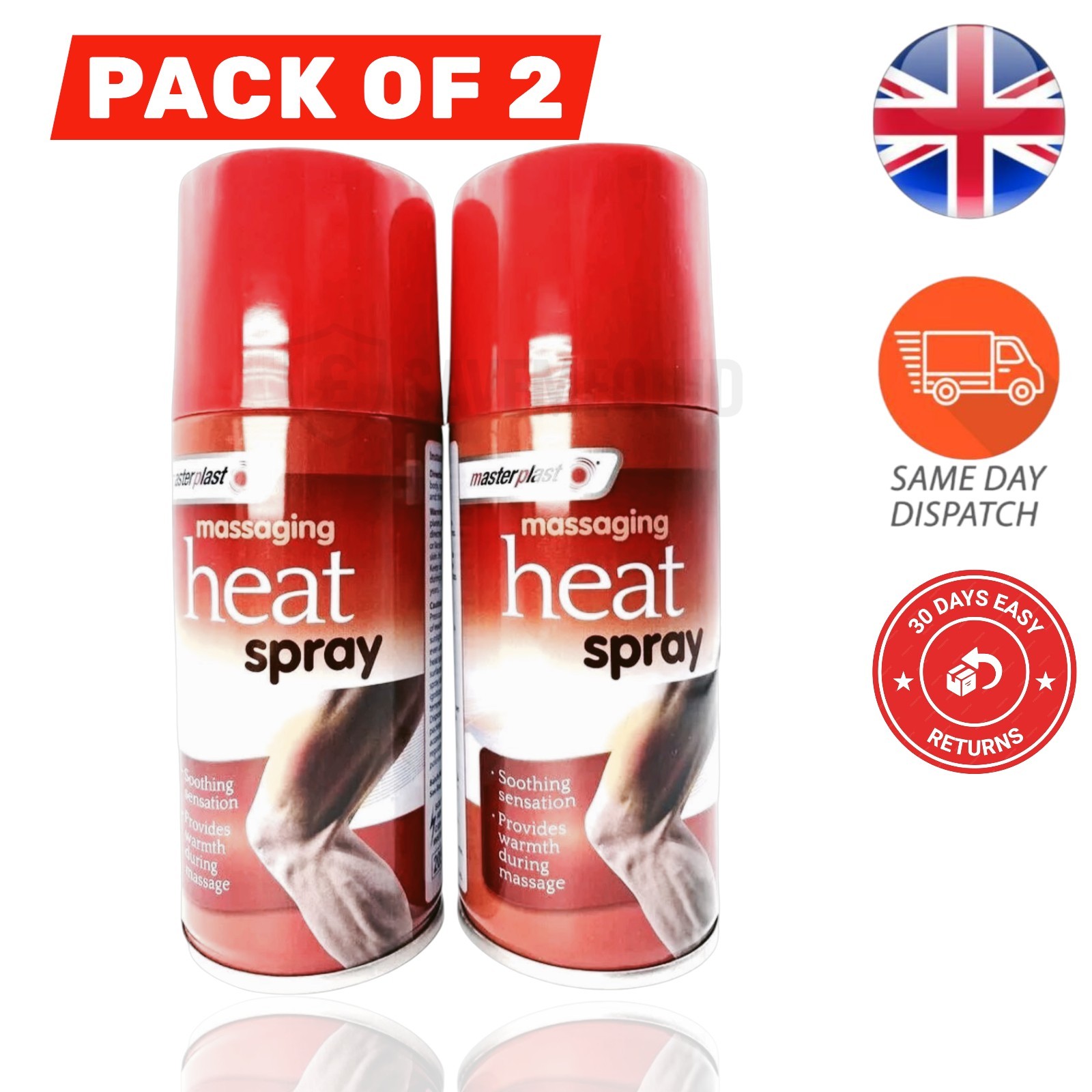 DEEP HEAT SPRAY MASSAGING INSTAN MUSCLE SPORTS INJURY BACK PAIN RELIEF ...