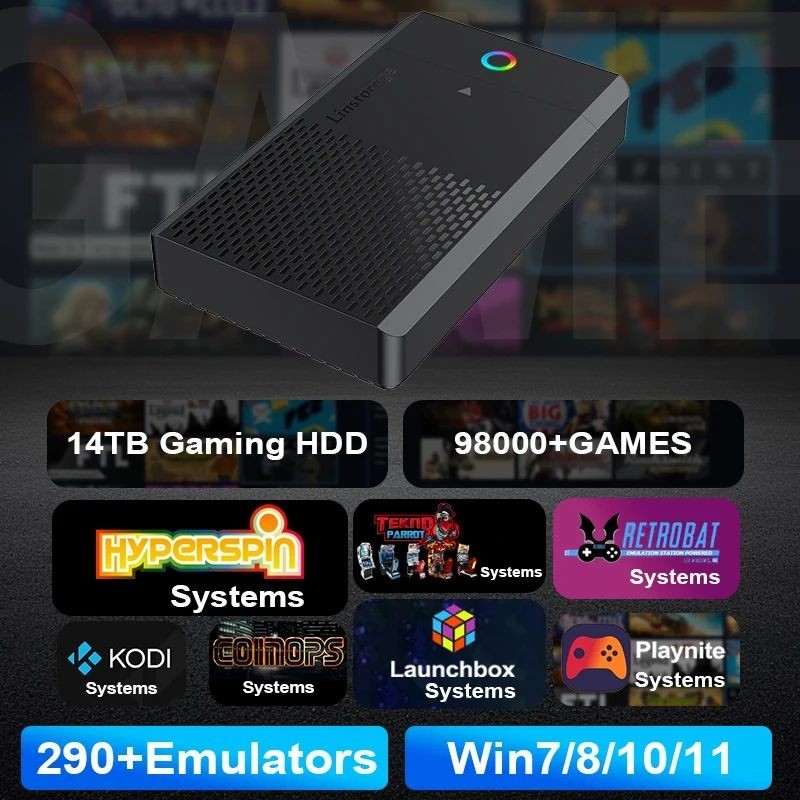 14TB Gaming HDD – 98,000+ Retro Games PS5/PS4/PS3/Switch + Emulators | eBay