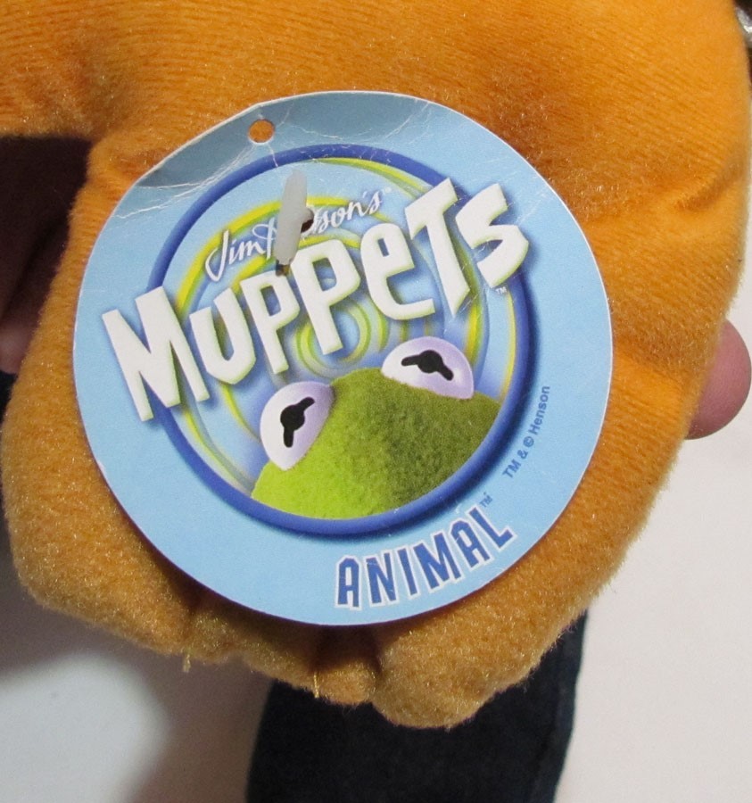 MUPPETS ANIMAL LARGE 32" PLUSH STUFFED DOLL by NANCO W/ CHAIN & HANG ...