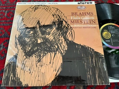 Brahms Violin Concerto ~ SP 8560 Nathan Milstein , Fistoulari ED1 ...