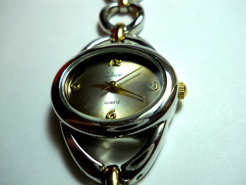 COLLEZIO BROWN FACE LADIES WATCH NEW BATTERY/METAL BAND | eBay