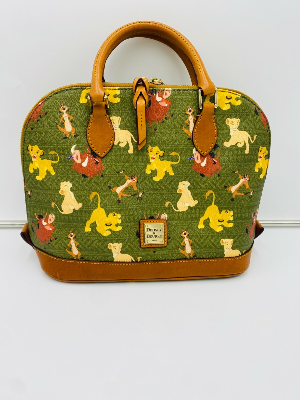 Disney Parks Dooney & Bourke Zip Satchel Handbag Purse Lion King 2019 ...