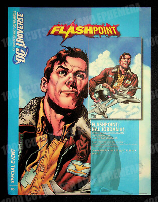 Hal Jordan Flashpoint DC Comics 2011 Trade Print Magazine Ad Poster ...