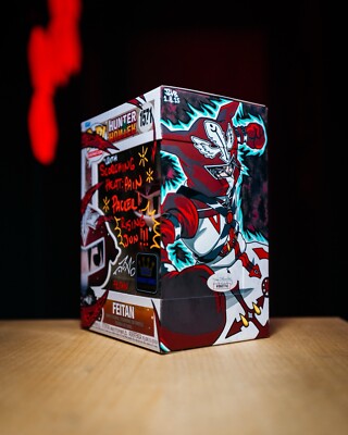 Funko POP! Hunter Hunter Feitan (Pain Packer) 1571 Custom Art (Read ...