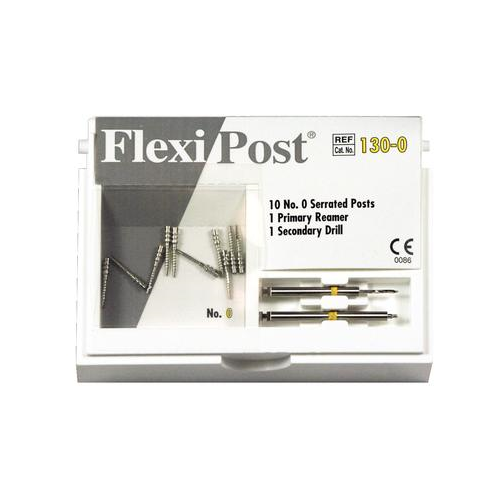 Essential Dental Systems 130-0 Flexi-Post Stainless Steel Posts #0 ...